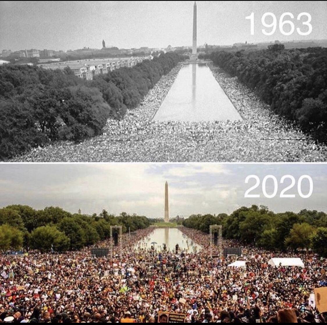 Martin Luther King Jr.’s March in Washington compared to Friday’s March ...