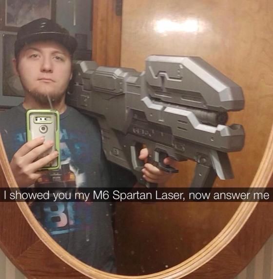 Martin Neckbeard, Laser-Gunner and Blackmailer | Scrolller