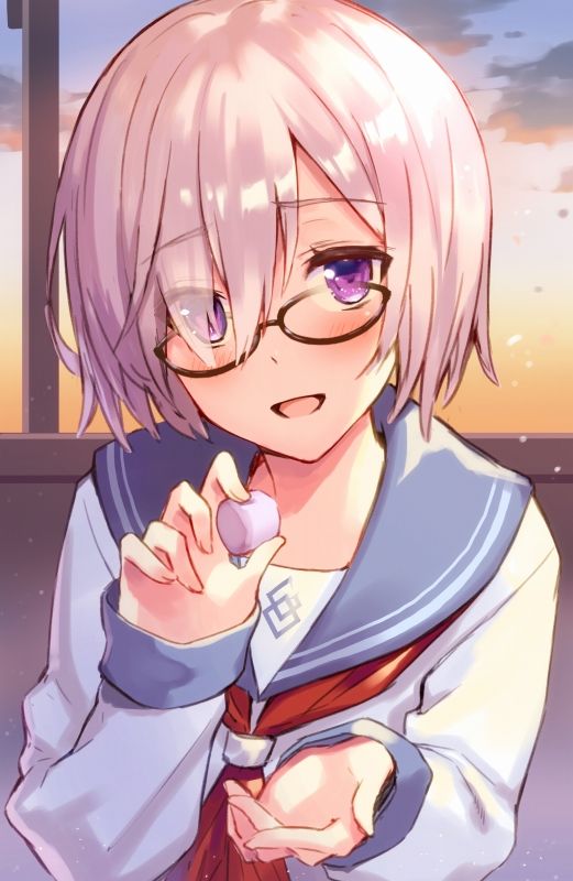 Mashu feeding you a marshmallow | Scrolller