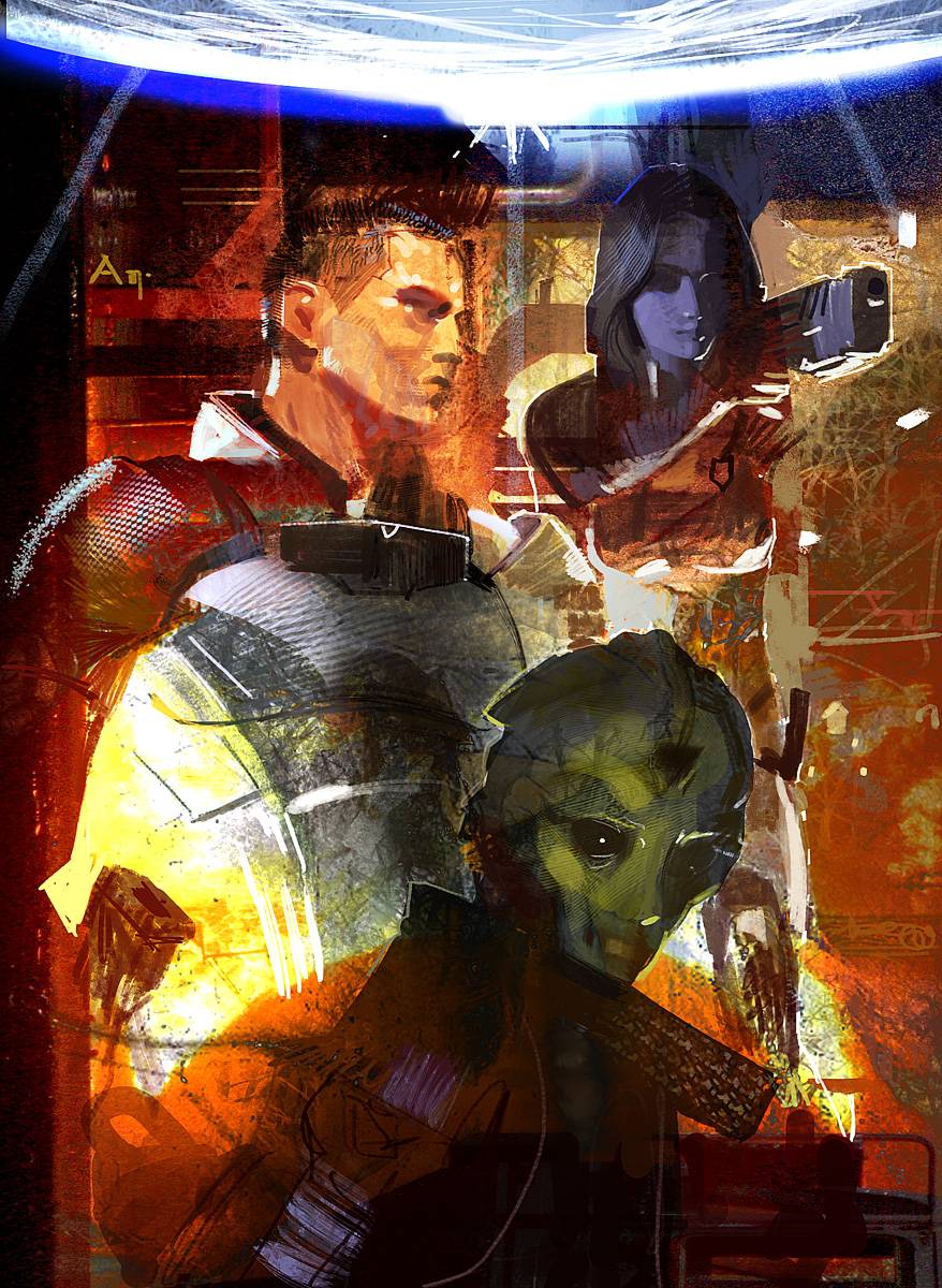 Mass Effect by Craig Mullins | Scrolller