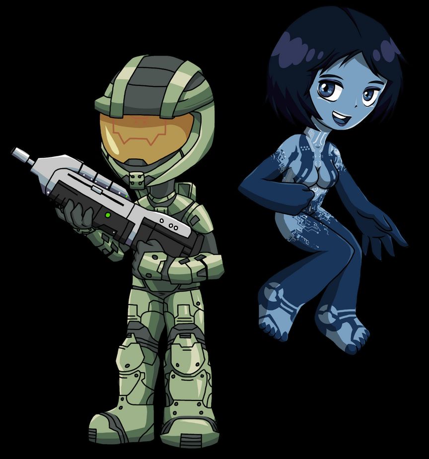 Master Chief + Cortana by RevengeRevisited | Scrolller