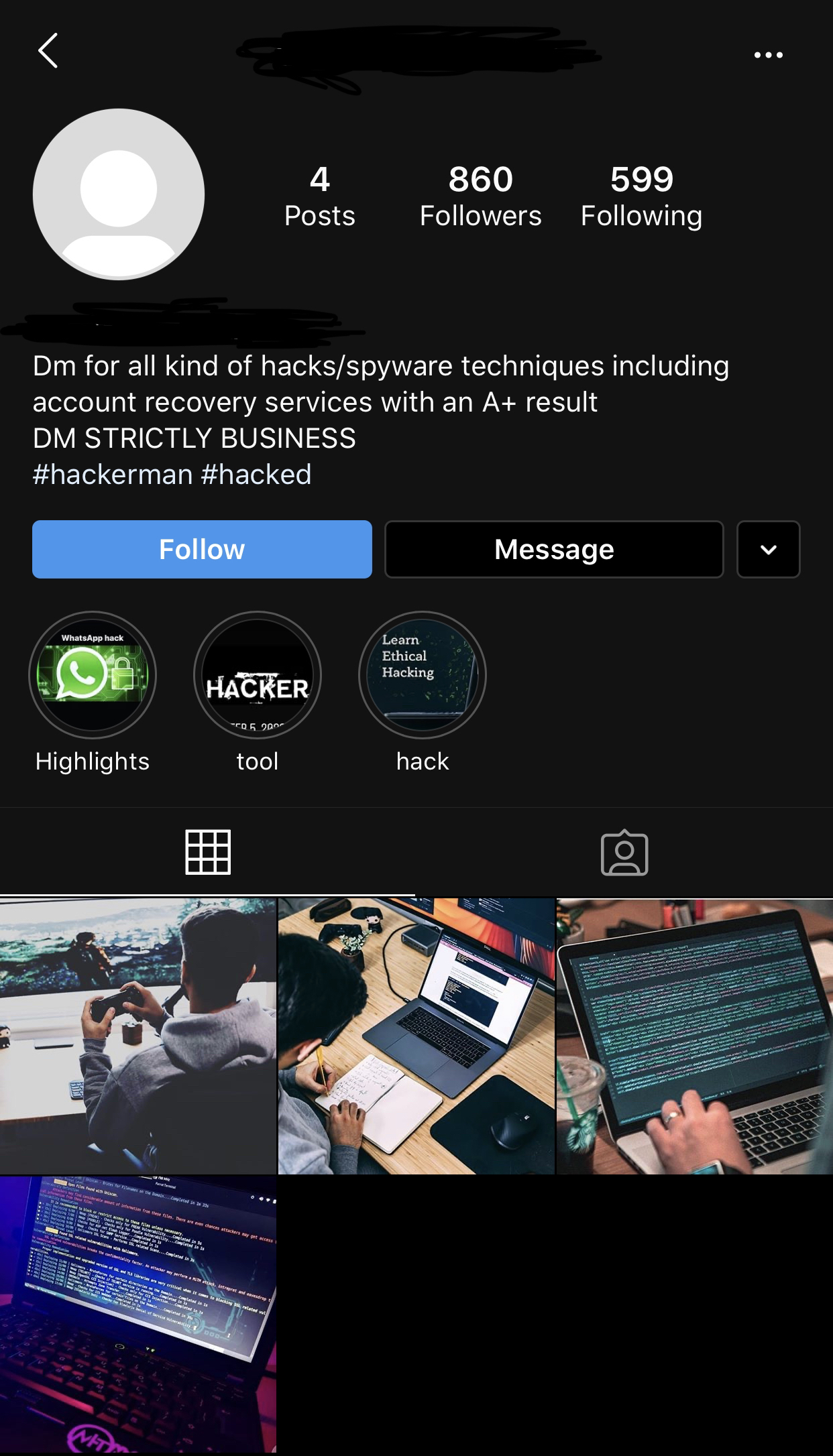 Master Insta-haxxor is strictly business | Scrolller