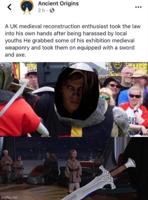 Master Skywalker, there are too many of them! What are we going to do? | Scrolller