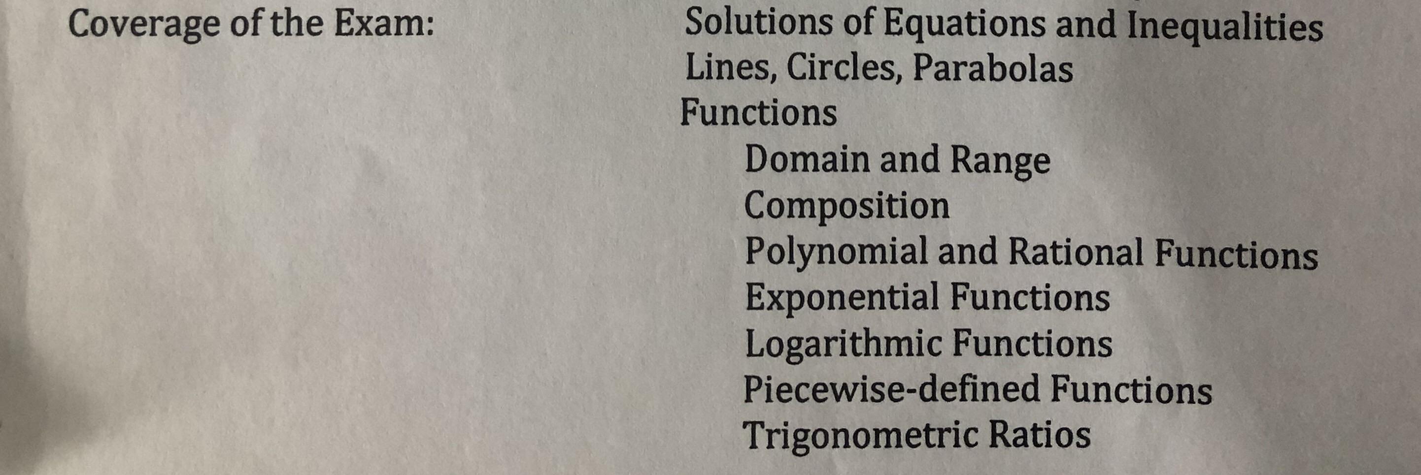 Math 10 diagnostic exam coverage | Scrolller