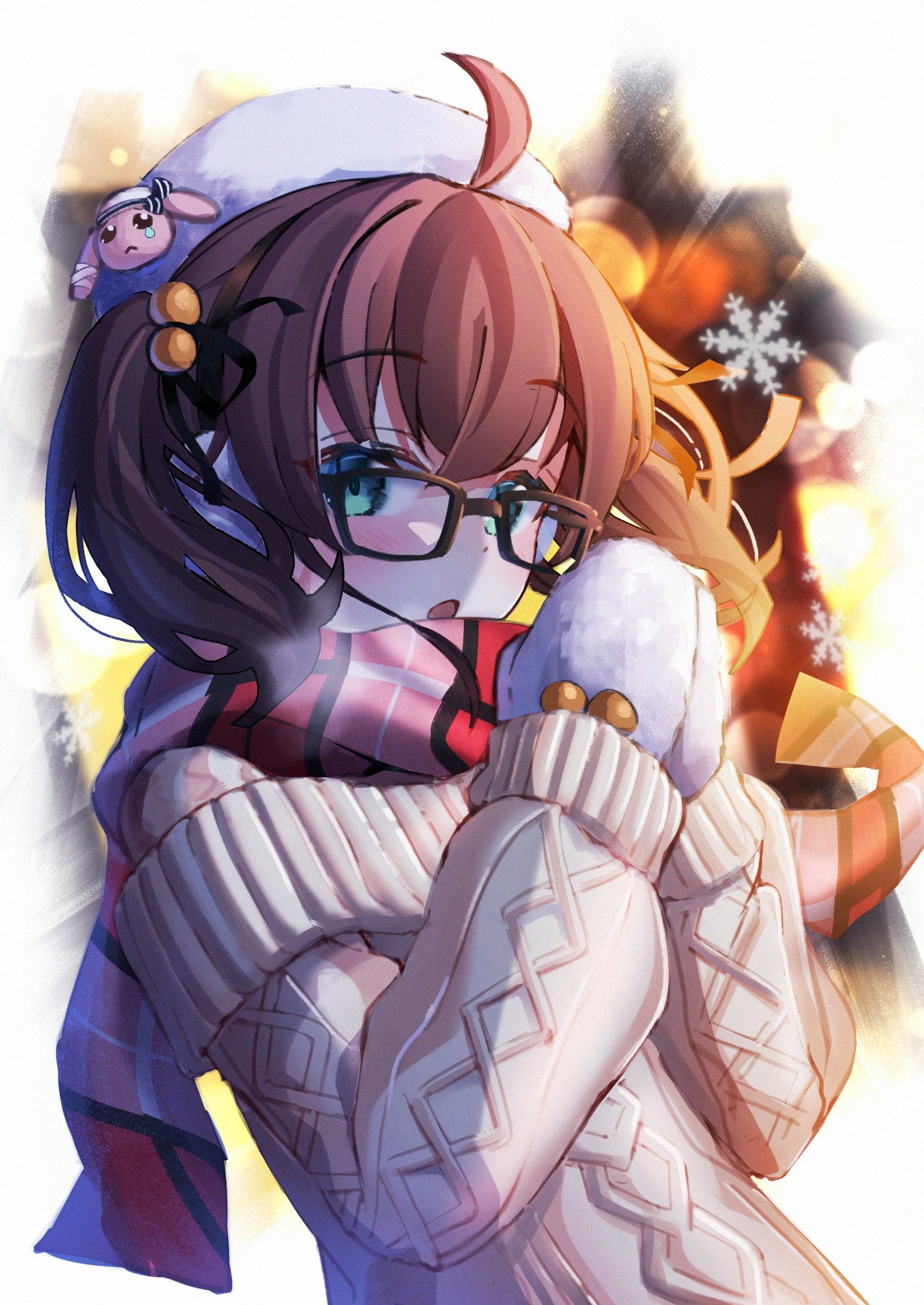 Matsuri bundled up, by @sasatabeji | Scrolller