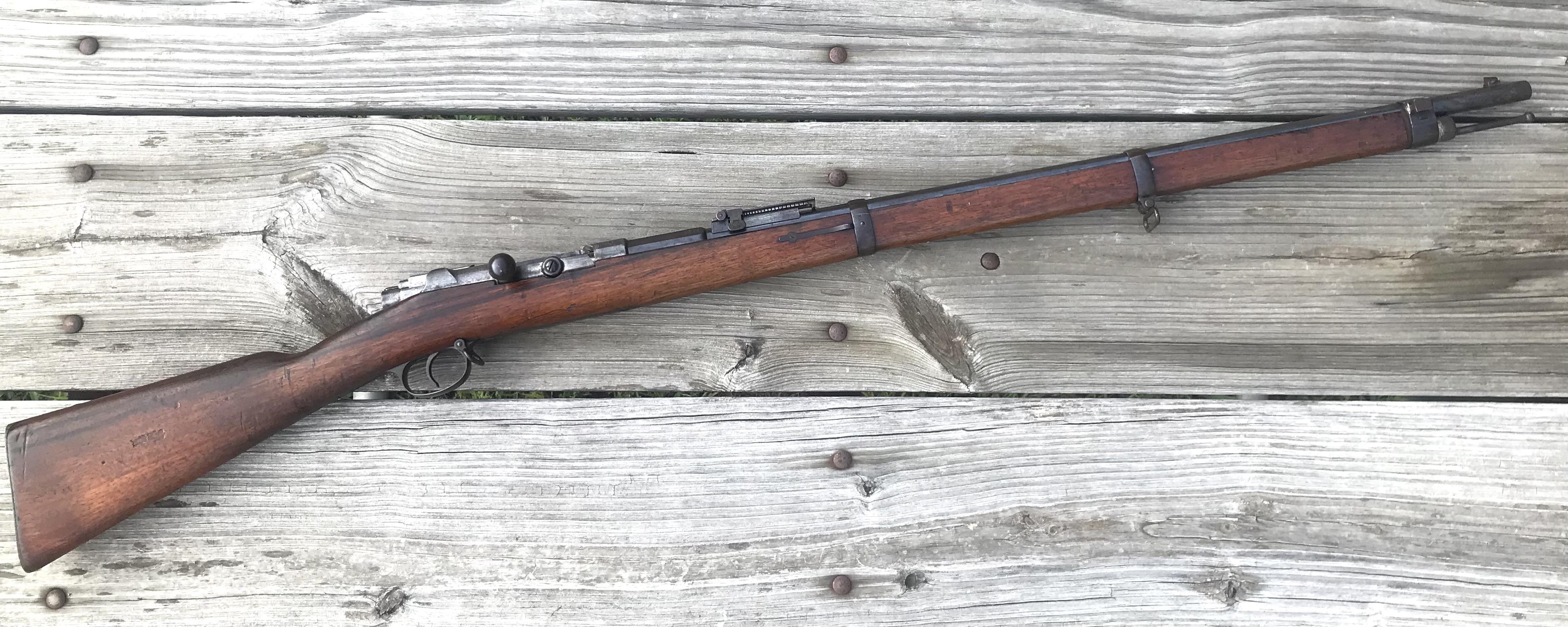 Mauser Monday featuring my oldest gat: Mauser Infanterie-Gewehr 1871/84, made in 1887 at Spandau ...