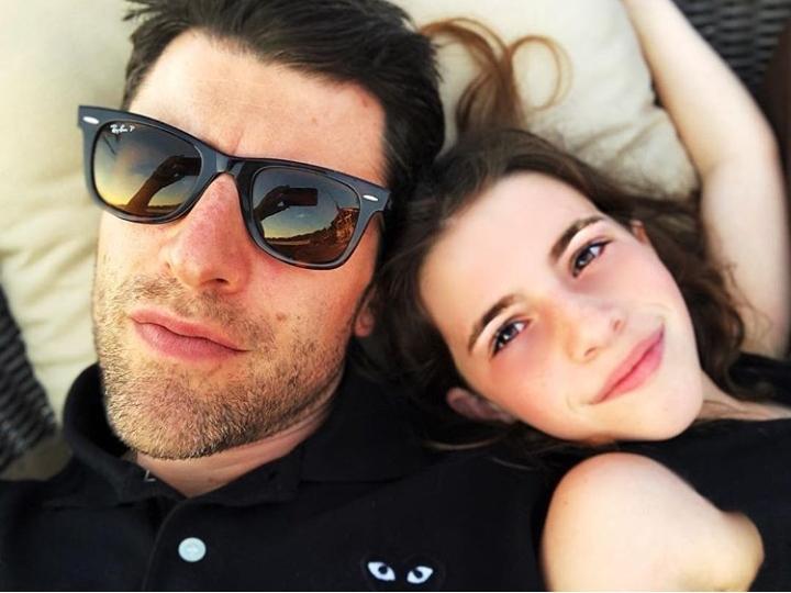 Max Greenfield's daughter looks just like him! Awww | Scrolller