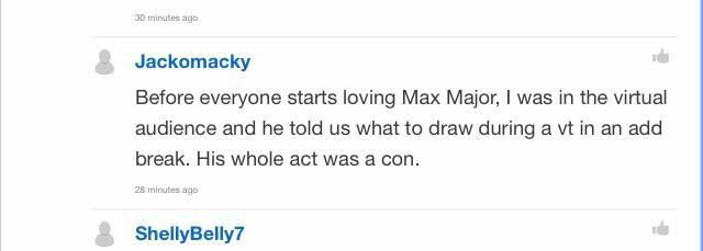 Max Major’s performance | Scrolller