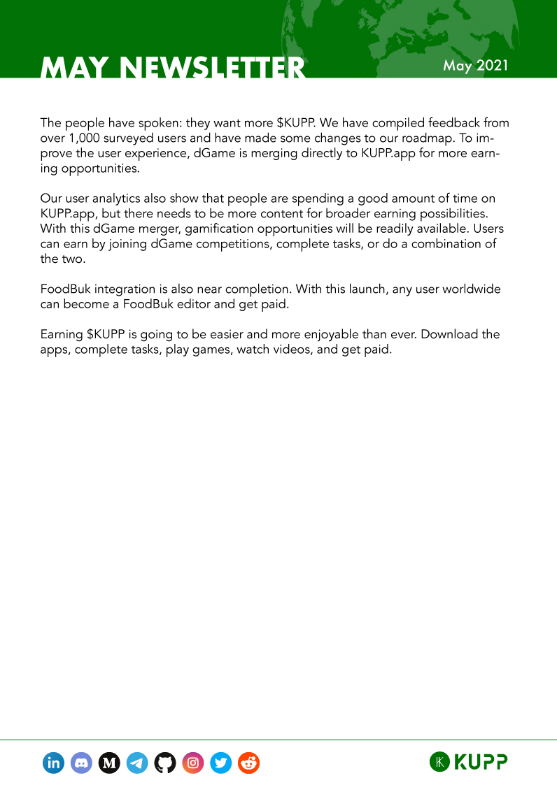 May Newsletter | Scrolller