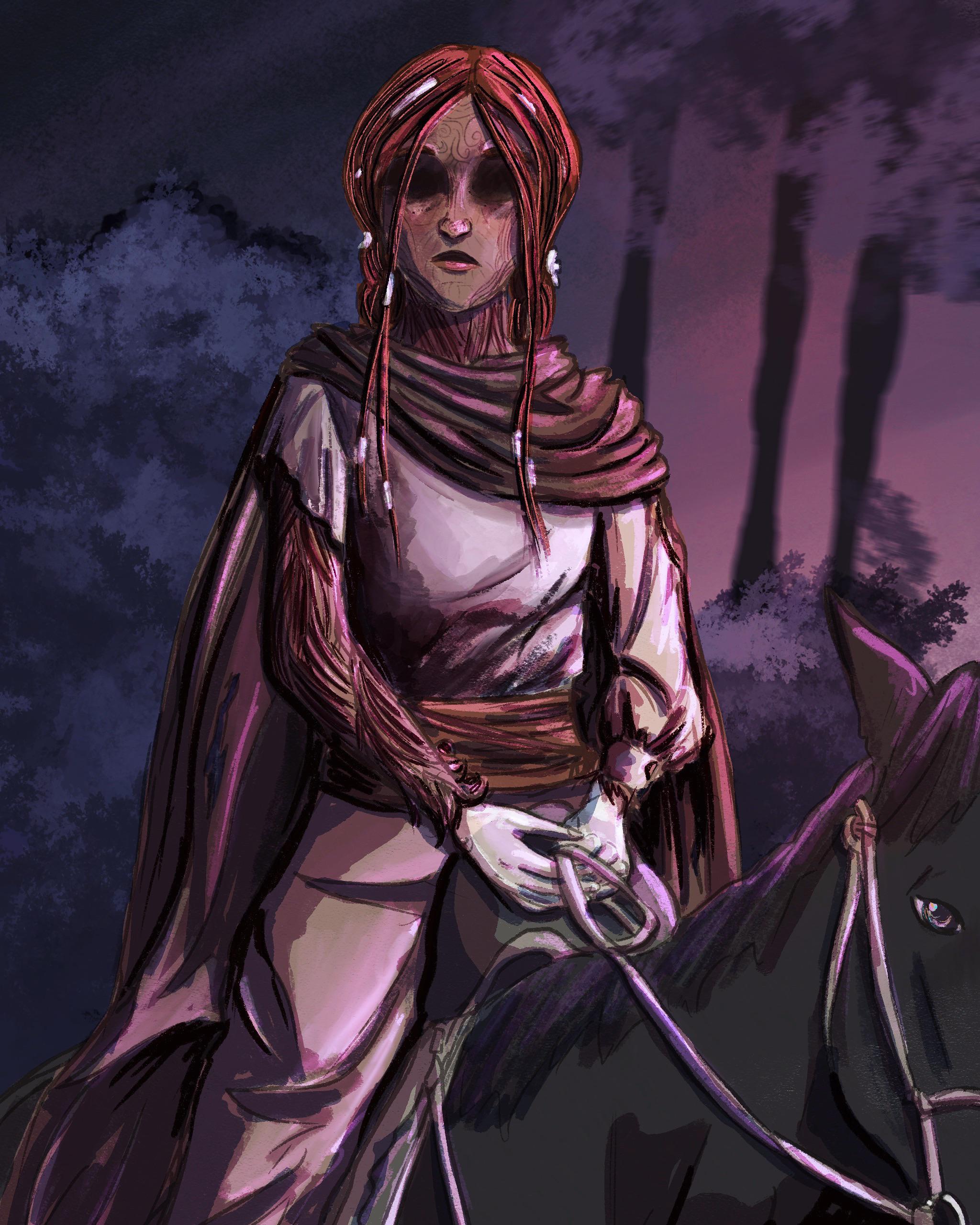 just finished ROW and wow had to draw Maya | Scrolller