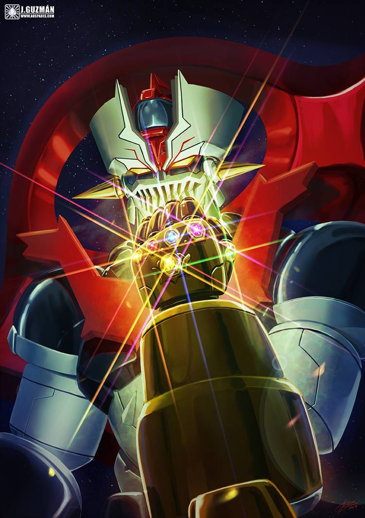 Mazinger Zero with the Infinity Gauntlet by z3ros | Scrolller