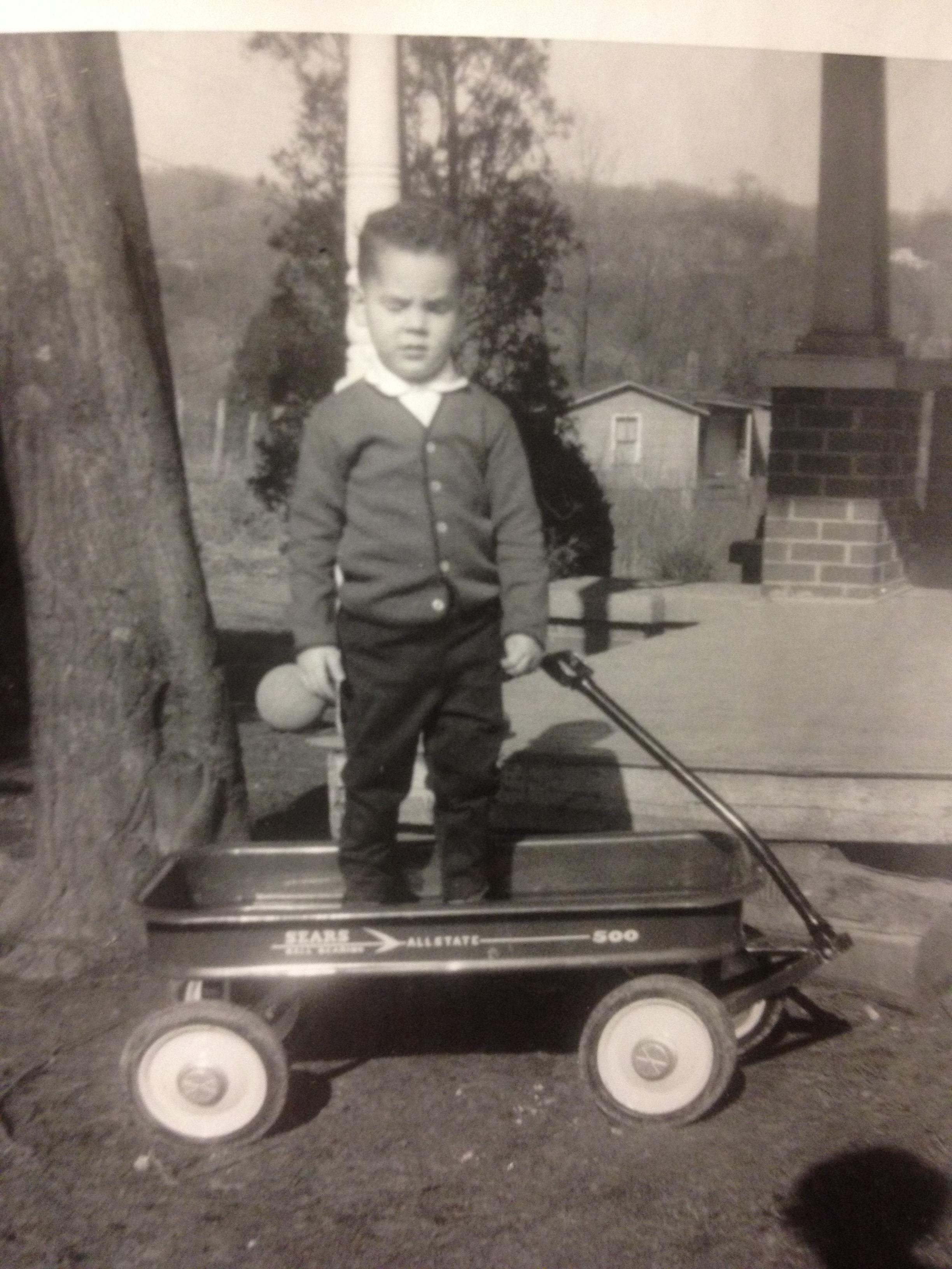Me and my wagon, 1963 | Scrolller