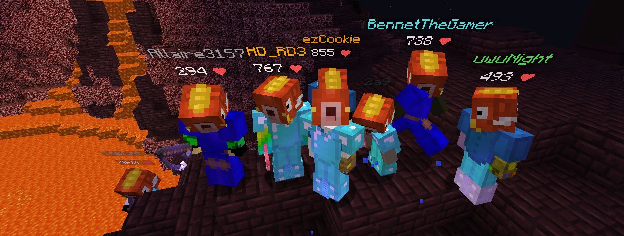 Me and the boys just fishing in the nether | Scrolller