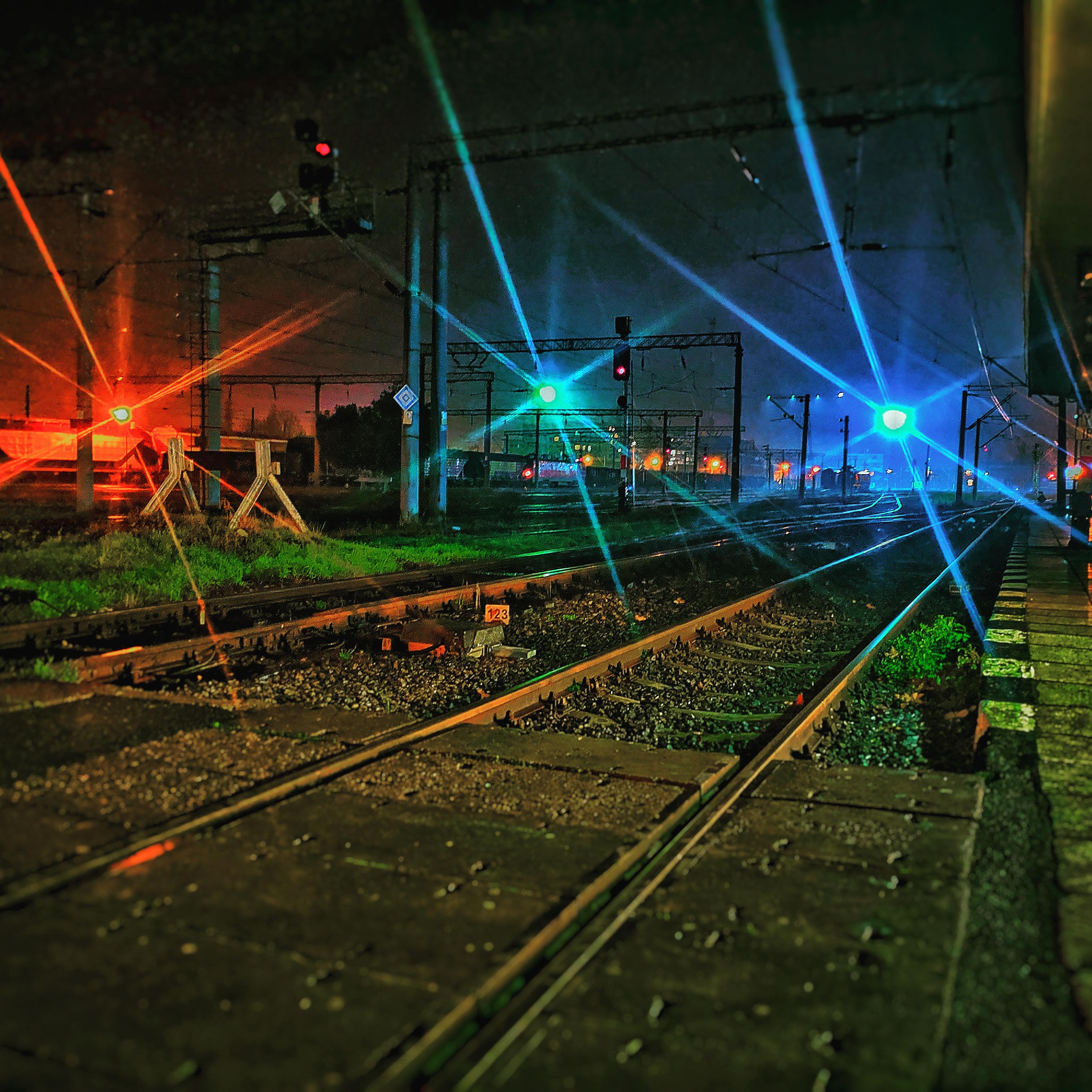 Me on a night walk to catch a train. | Scrolller