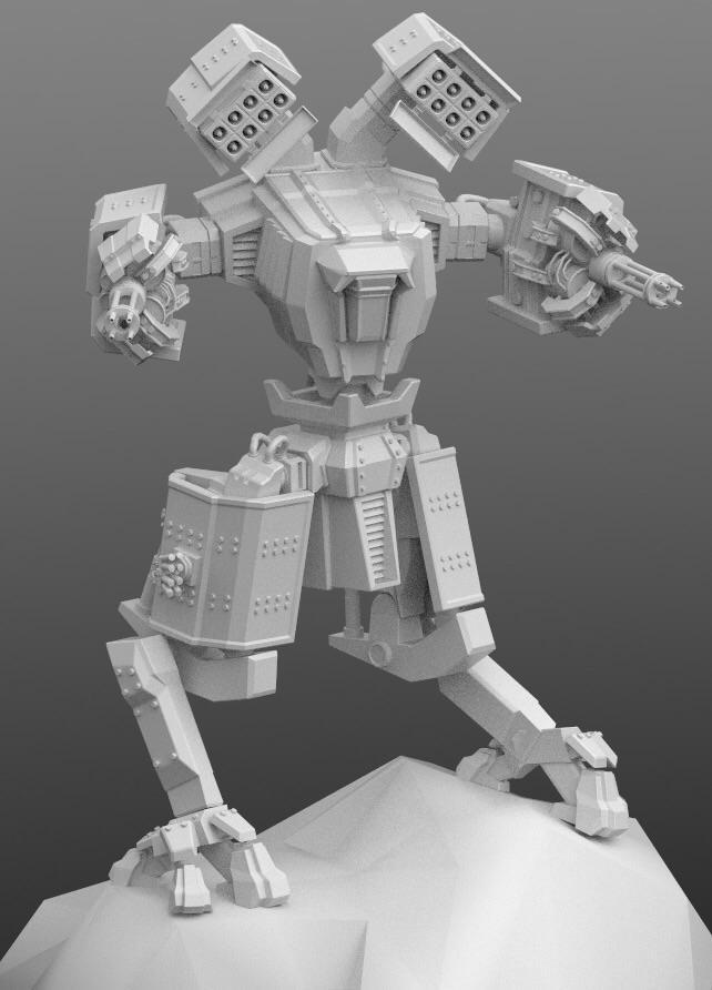 Mech I’m working on pt1 | Scrolller