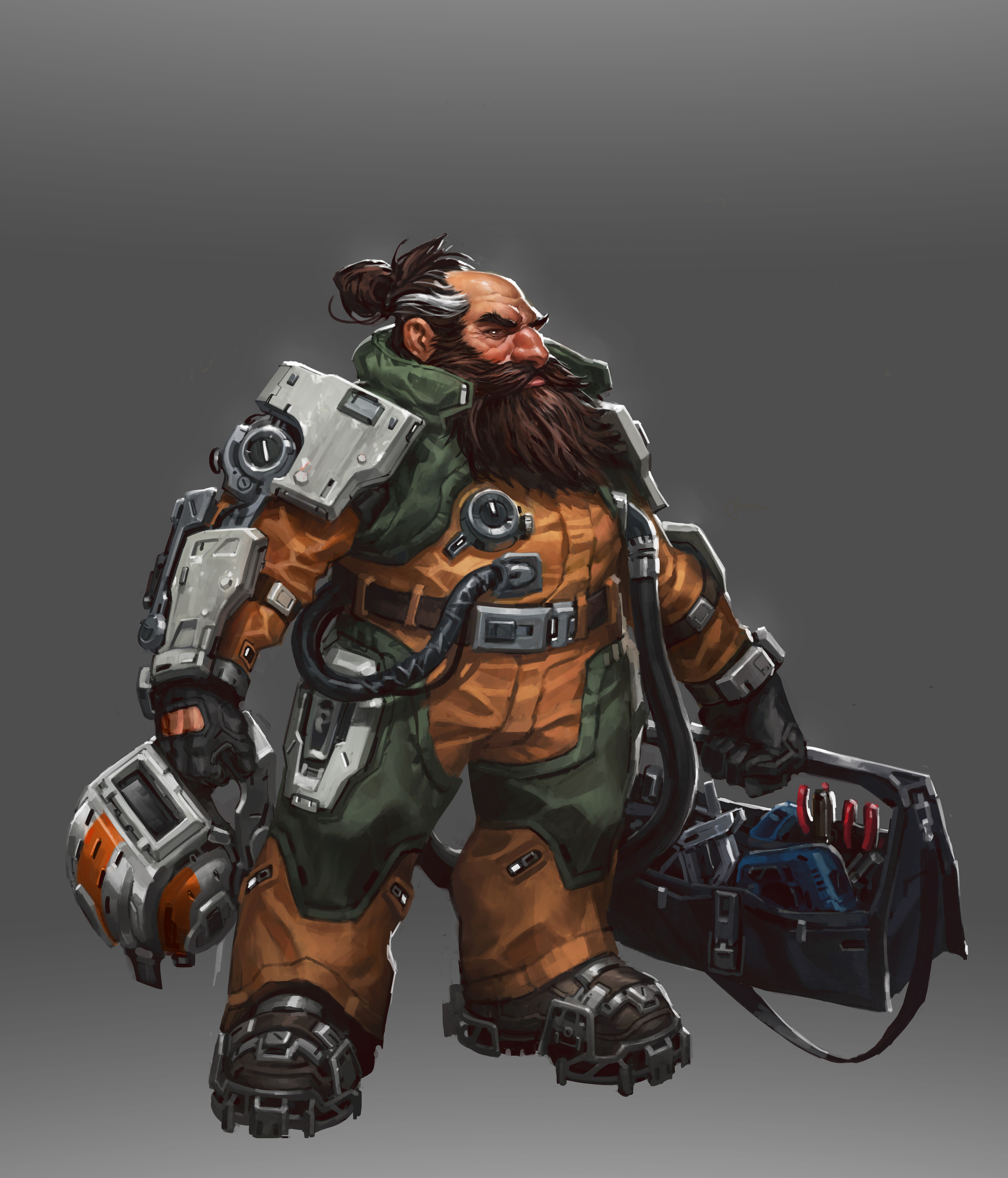 Mech Pilot - Turbine by Kory Lynn Hubbell | Scrolller