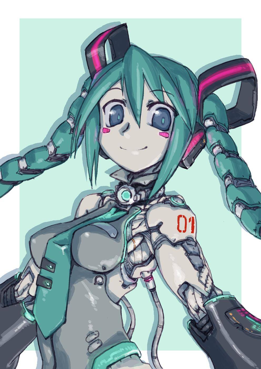 Mecha Miku [Vocaloid] | Scrolller