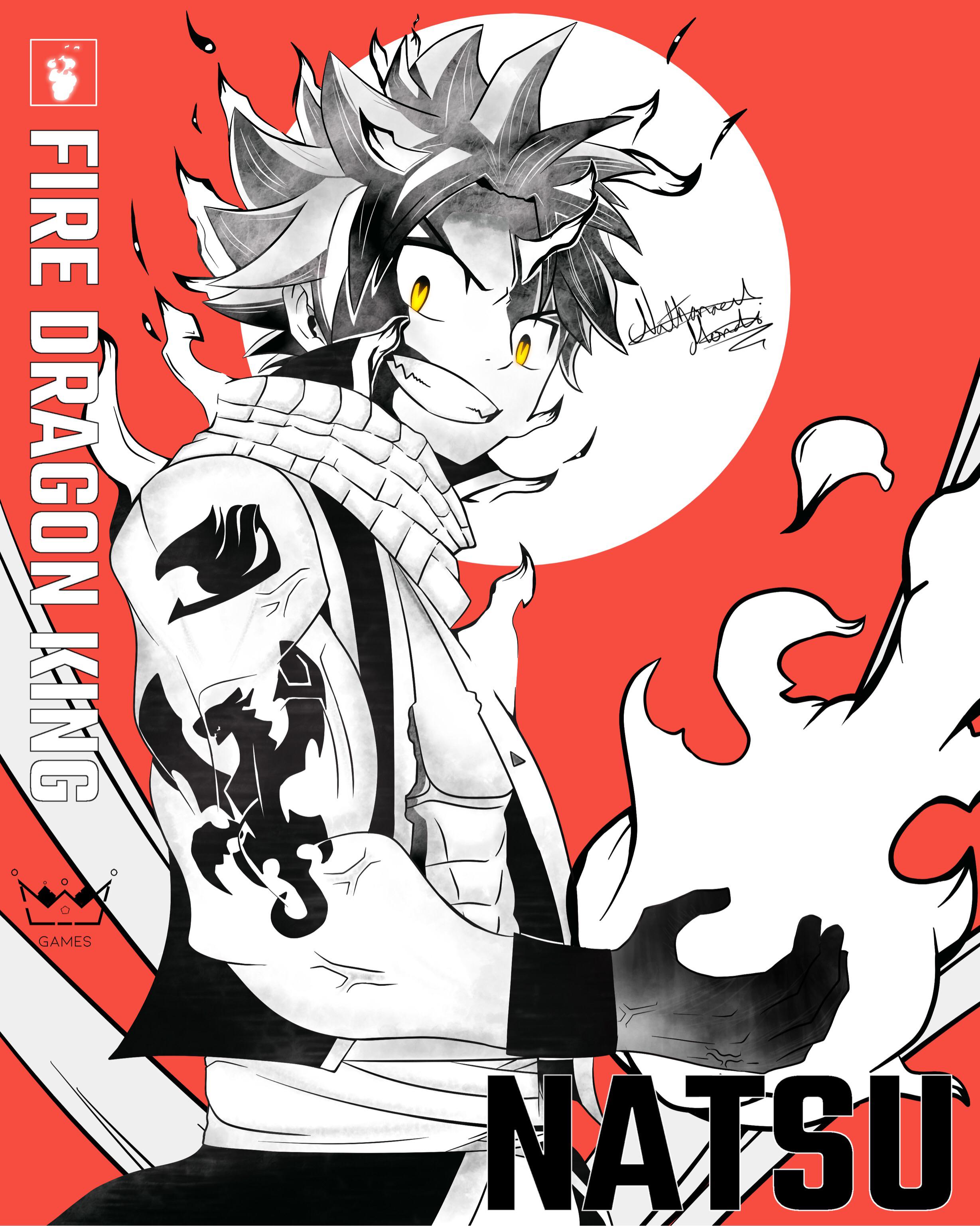 [Media] Here’s a drawing of Natsu I’ve done | Scrolller