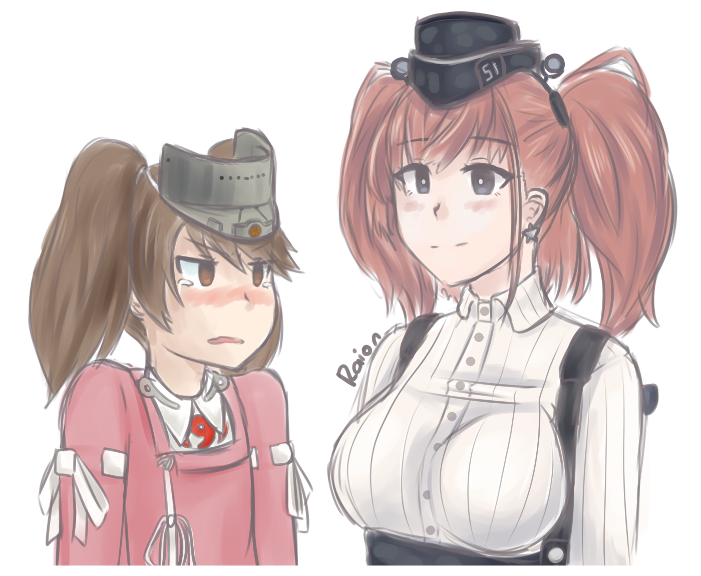 [Media] I drew the Twintails Twins | Scrolller