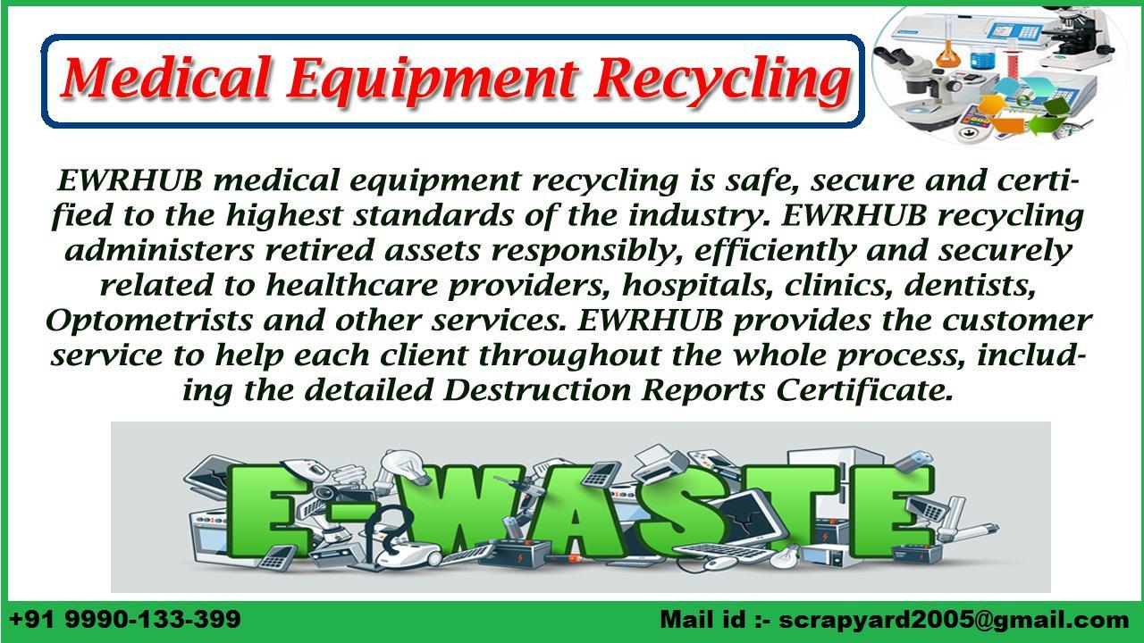 MEDICAL EQUIPMENT RECYCLING | Scrolller