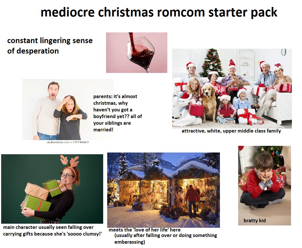 Mediocre Christmas rom-com starter pack | Scrolller