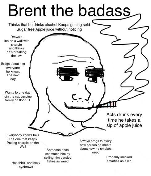 Meet Brent the absolute chad | Scrolller