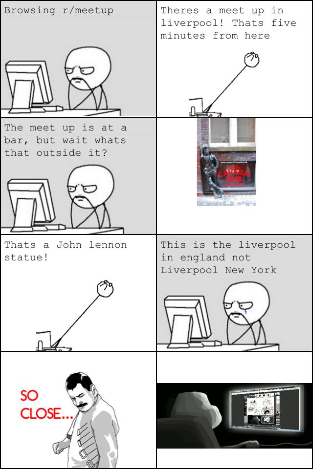 Meetup rage | Scrolller