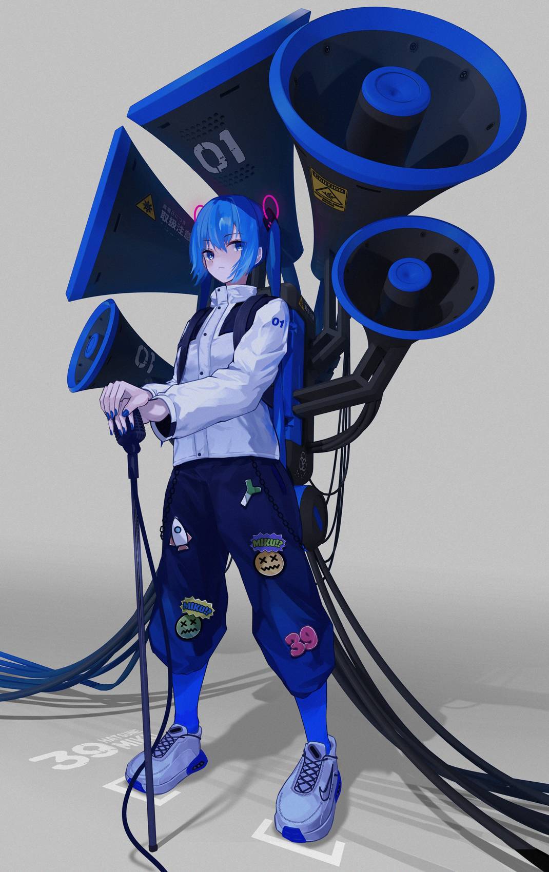 Megaphone Miku | Scrolller