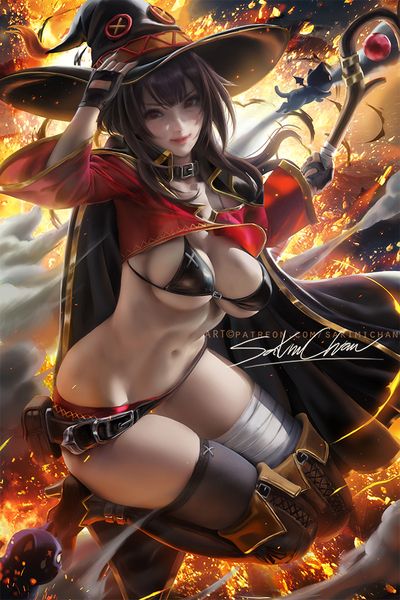 Megumin : EXPLOSION!!! | Scrolller