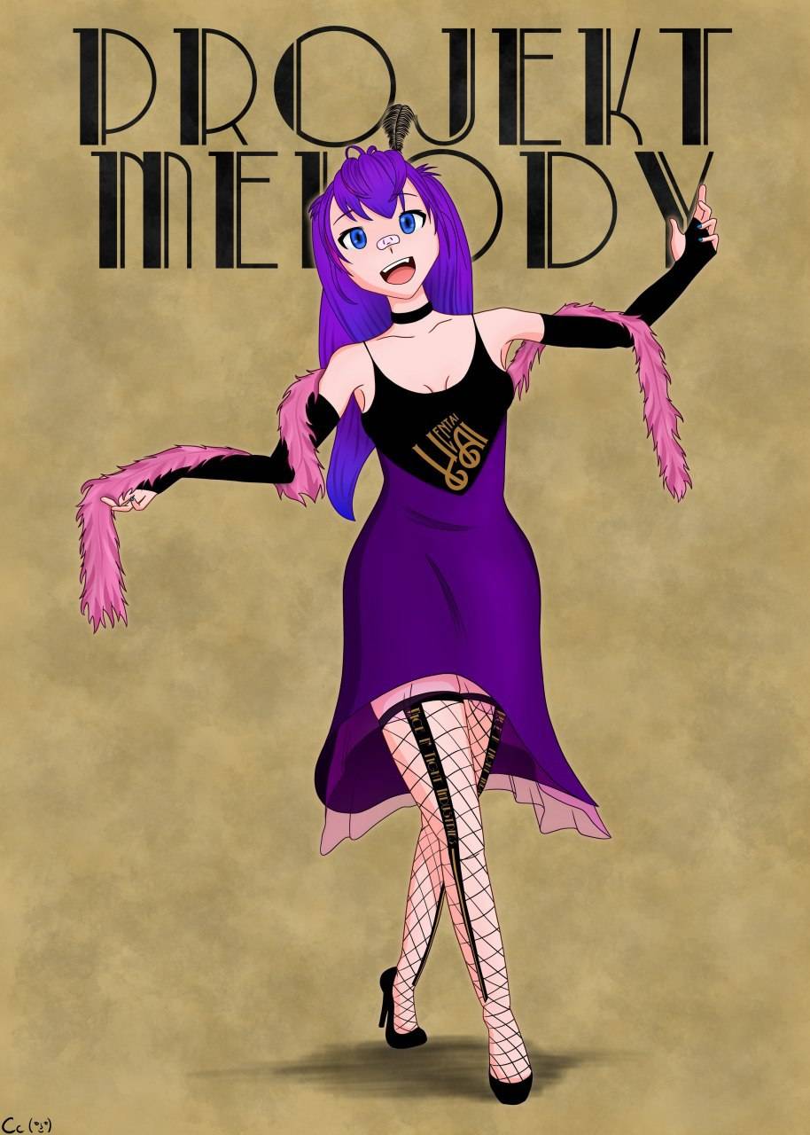 Melody is ready to party 1920's style | Scrolller