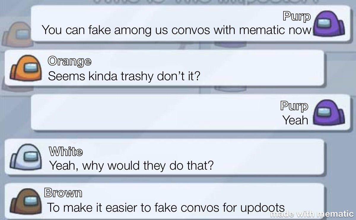 Mematic kinda sus ngl | Scrolller