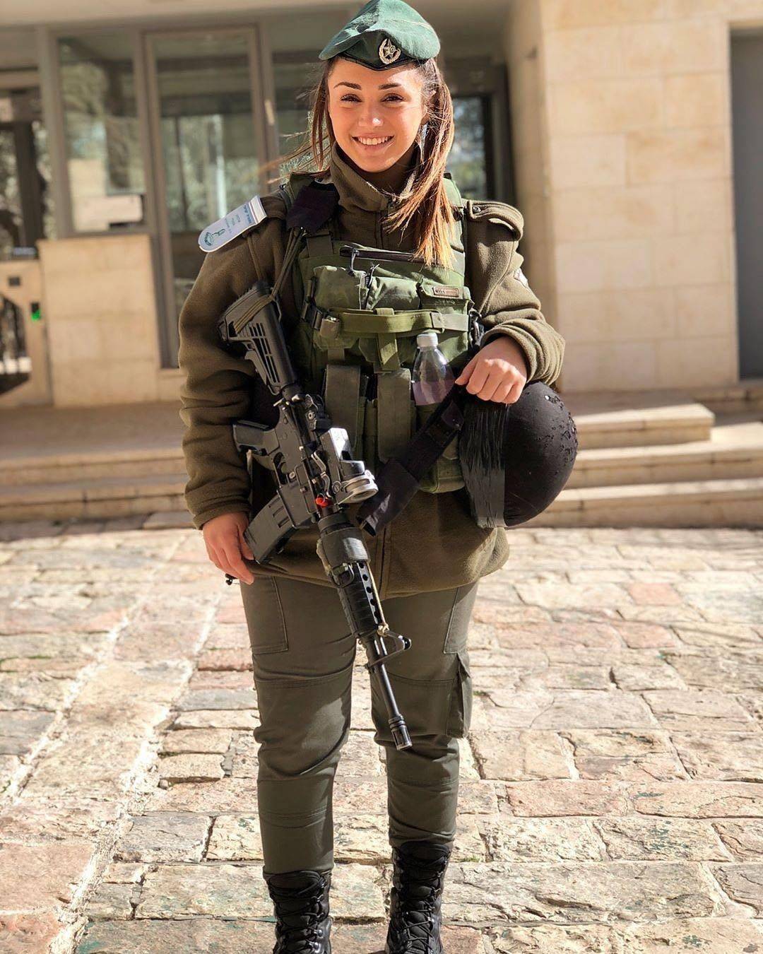 Member of the Israeli Border Guard the Gendarmerie and Border Security Branch of the Israeli ...