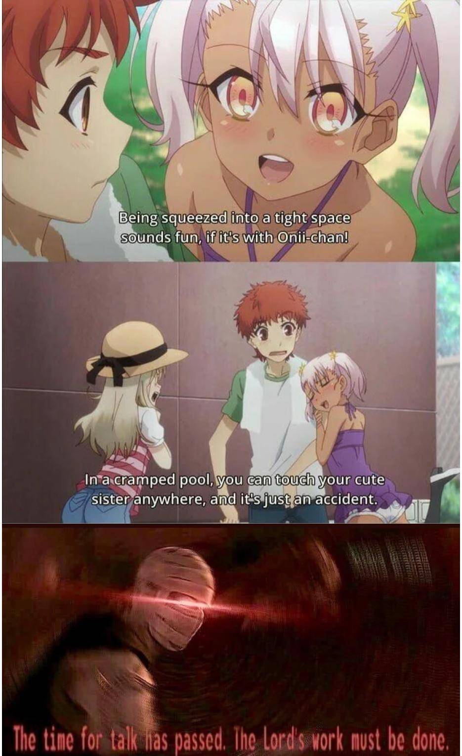 Men, ready your weapons. | Scrolller