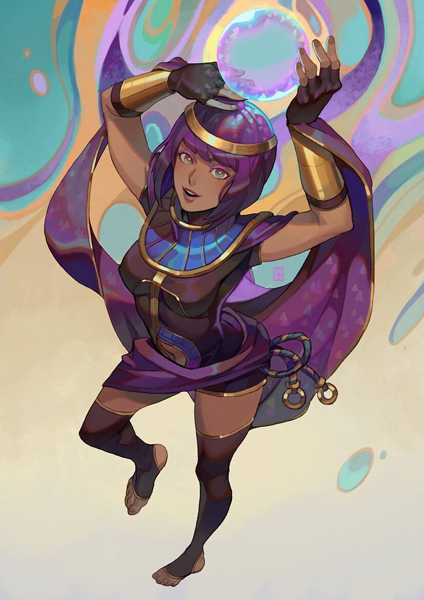Menat by Alejandro Tio Gary | Scrolller