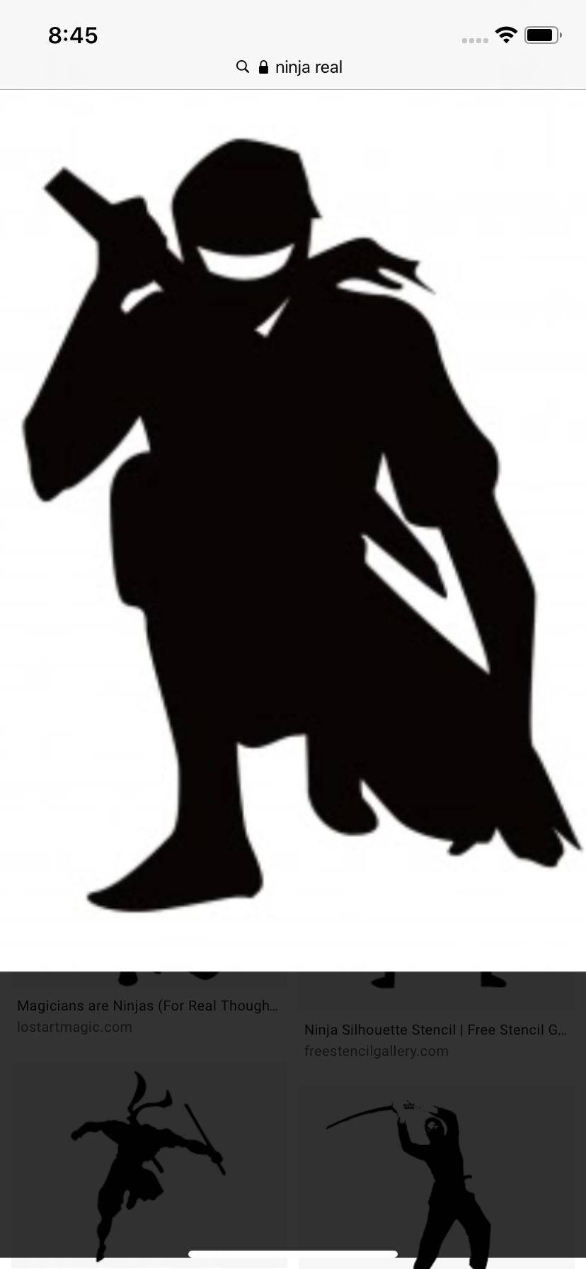 Mercenary ninja shhhhh | Scrolller