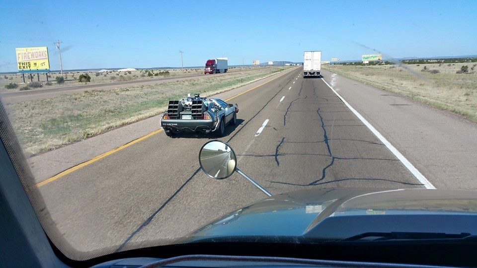 Mere seconds before this [Delorean] hit 88mph... | Scrolller