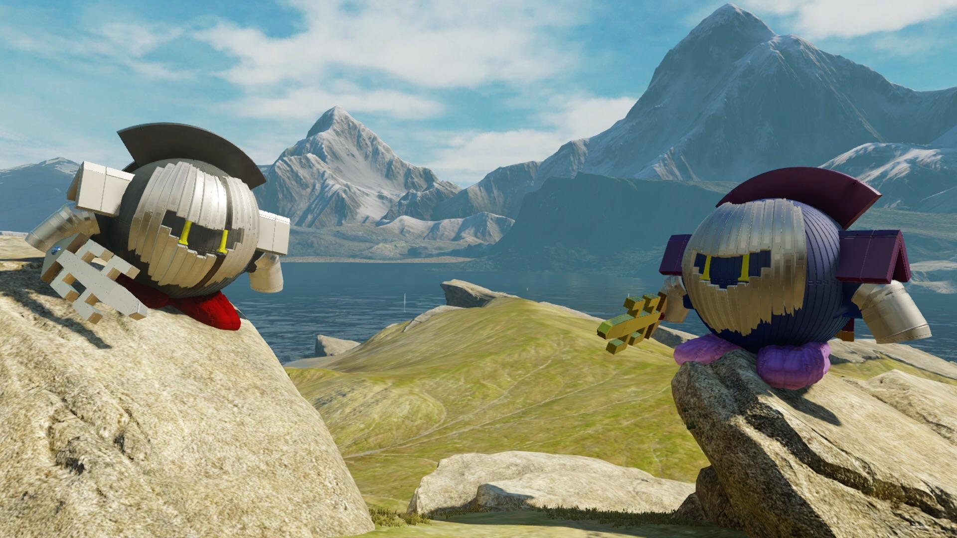 Meta Knight and Dark Meta Knight. About 3 hours of work to make these guys. | Scrolller