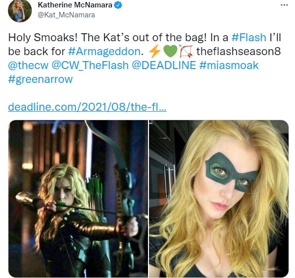 Mia Smoak Returns in The Flash Season 8 | Scrolller