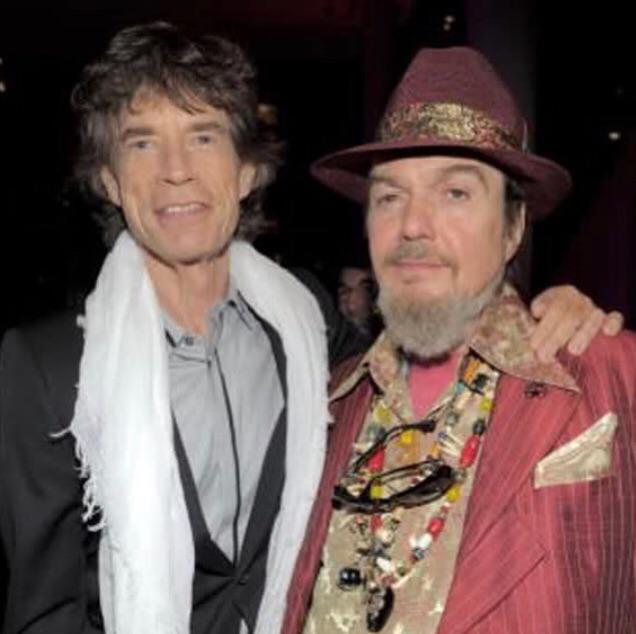 Mick and the late Dr. John. | Scrolller