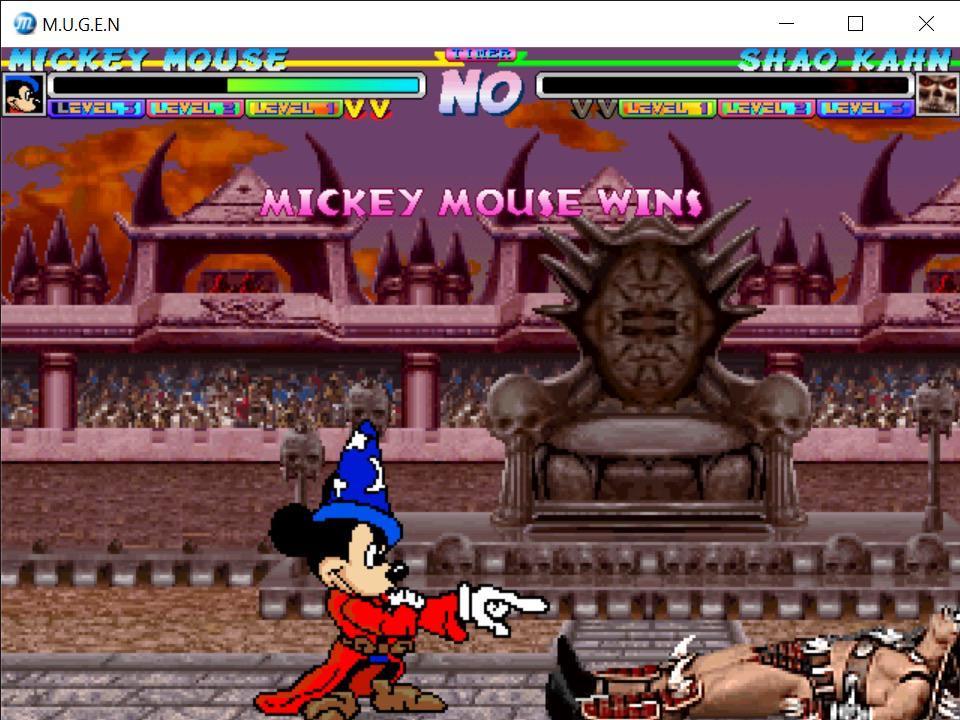 Mickey Mouse is the Ultimate Mortal Kombat Champion...? | Scrolller