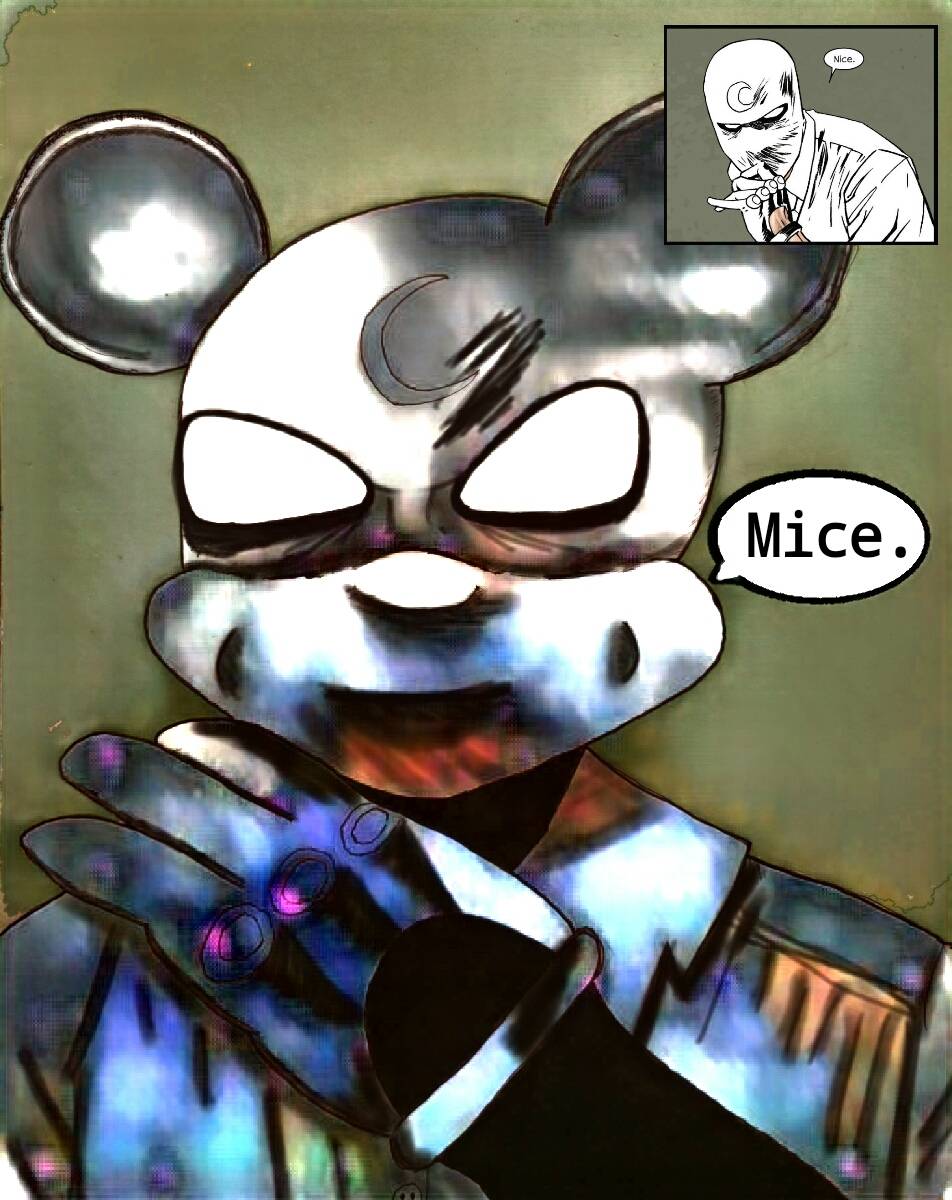 Mickey Mouse MoonKnight | Scrolller