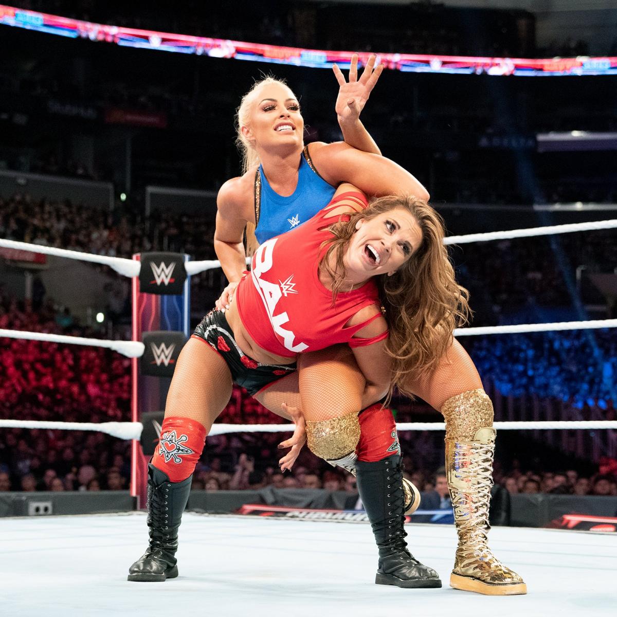 Mickie under Mandy's control | Scrolller