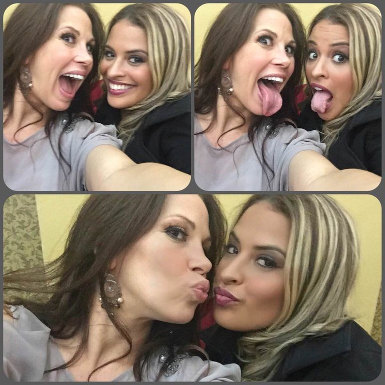 Mickie with Zelina Vega | Scrolller