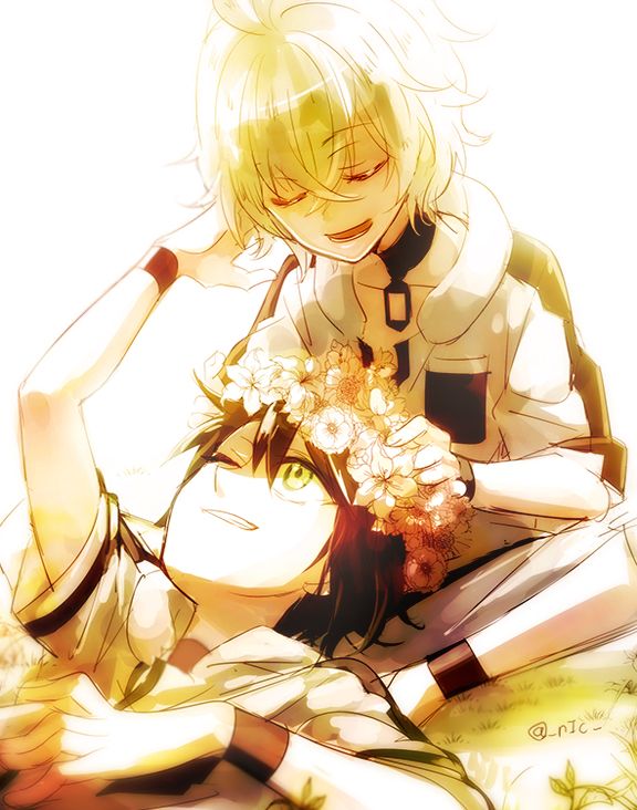 Mika and Yuu [Owari no Seraph] | Scrolller