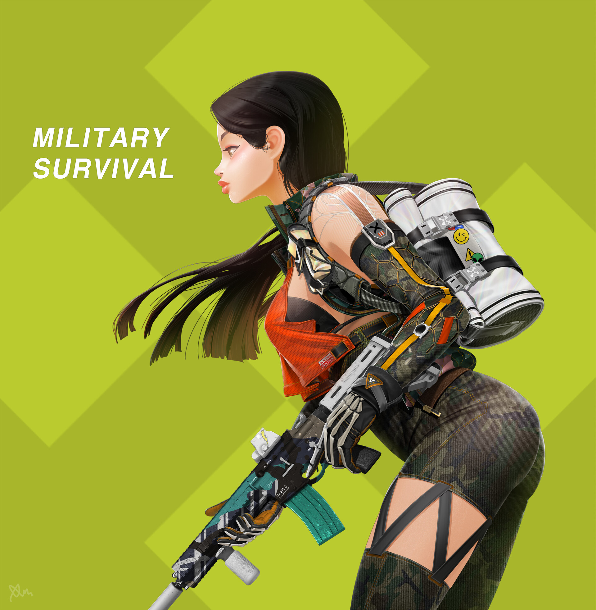 Military Survival by Kim Moon-Hee. | Scrolller
