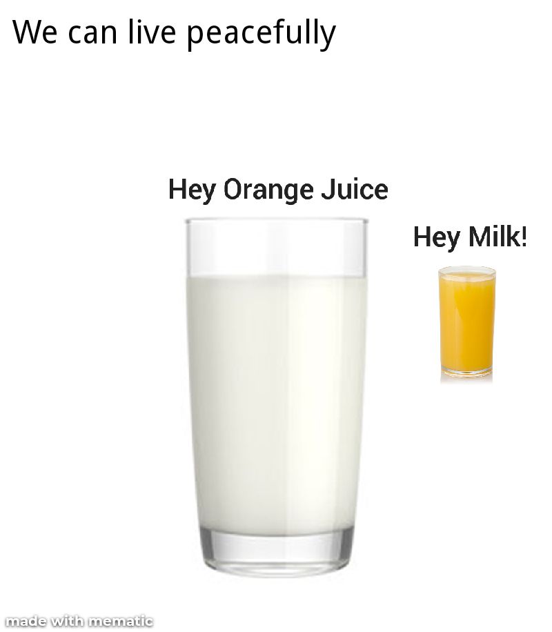 Milk gang x Orange juice gang | Scrolller