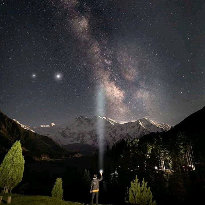 Milky way Galaxy ,Gilgit baltistan Fairy meadows [OC] [720×1080] | Scrolller