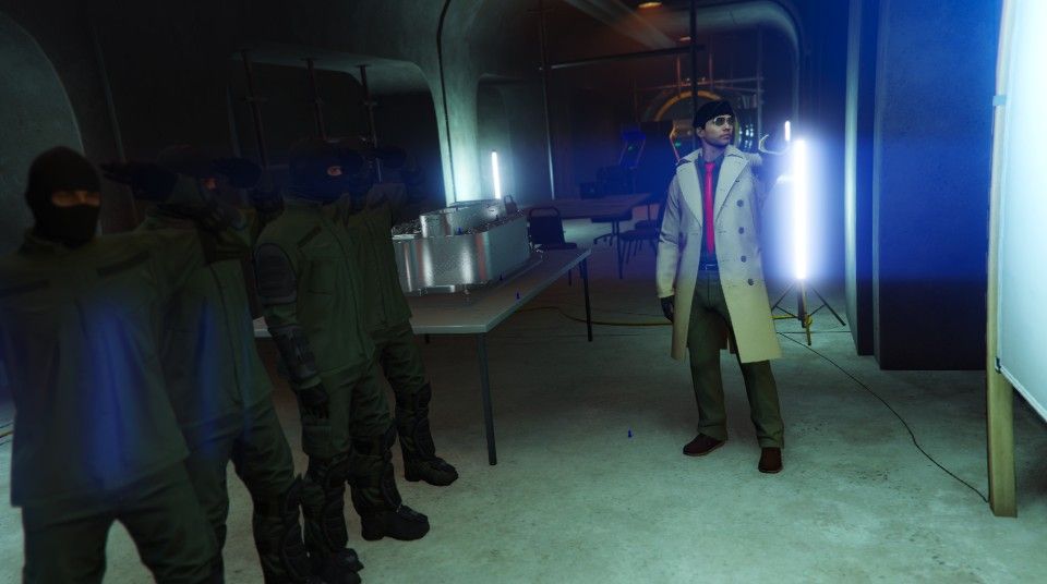 Miller instructing some Diamond Dogs (Metal Gear Solid V) | Scrolller