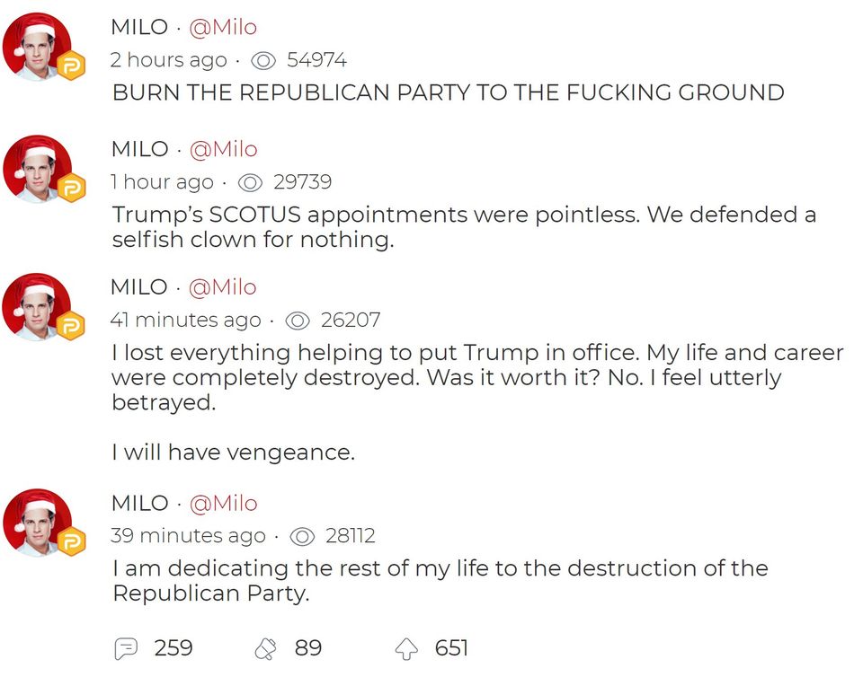 Milo has a meltdown | Scrolller