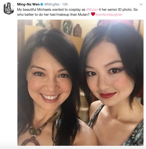 Ming Na and her daughter | Scrolller